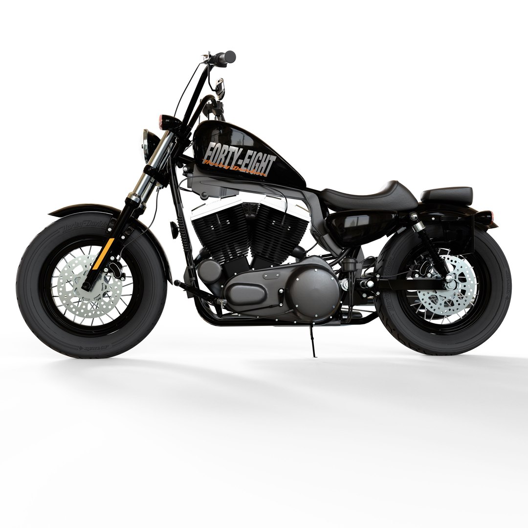 Harley Davidson Forty Eight Model - TurboSquid 2201759