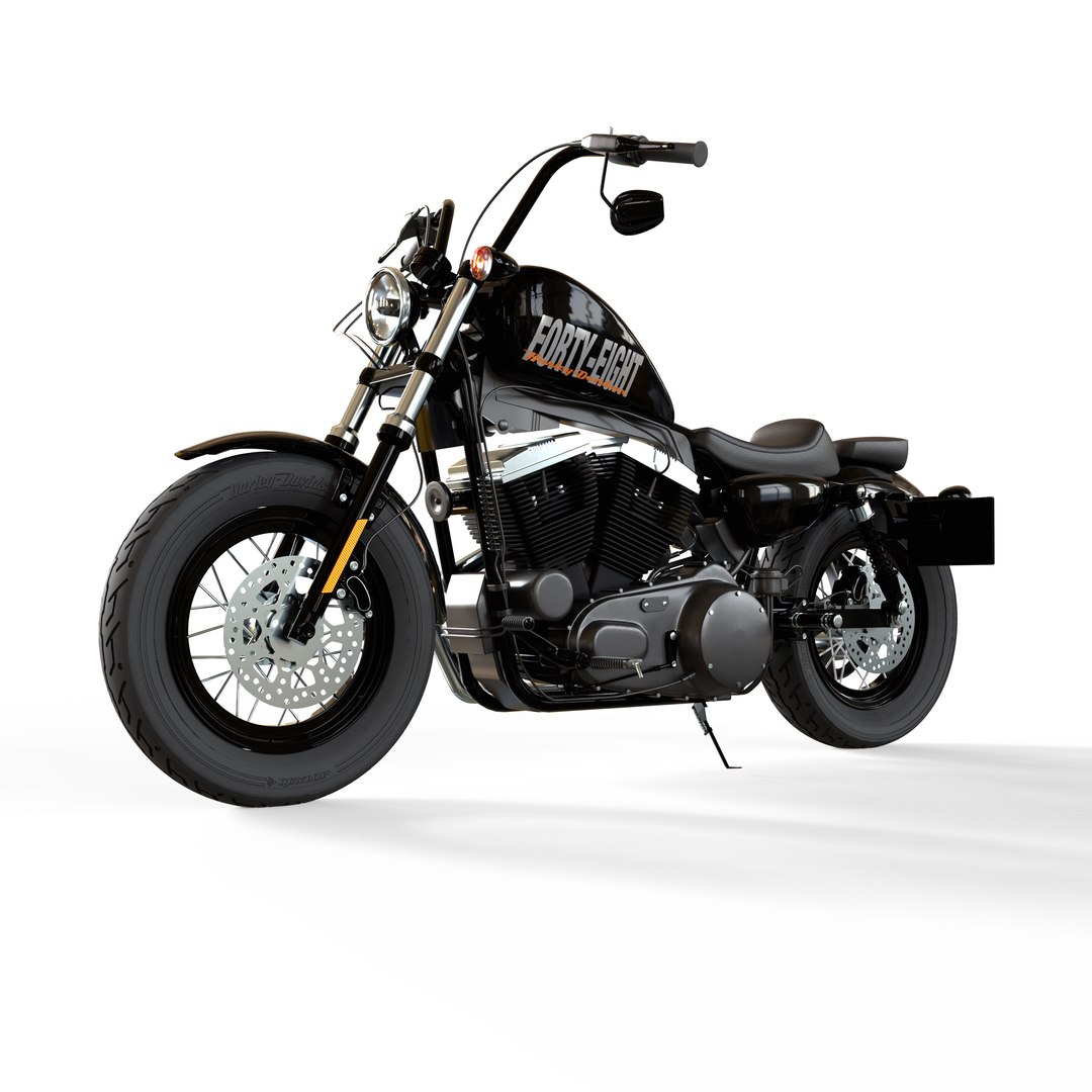 Harley Davidson Forty Eight Model - TurboSquid 2201759
