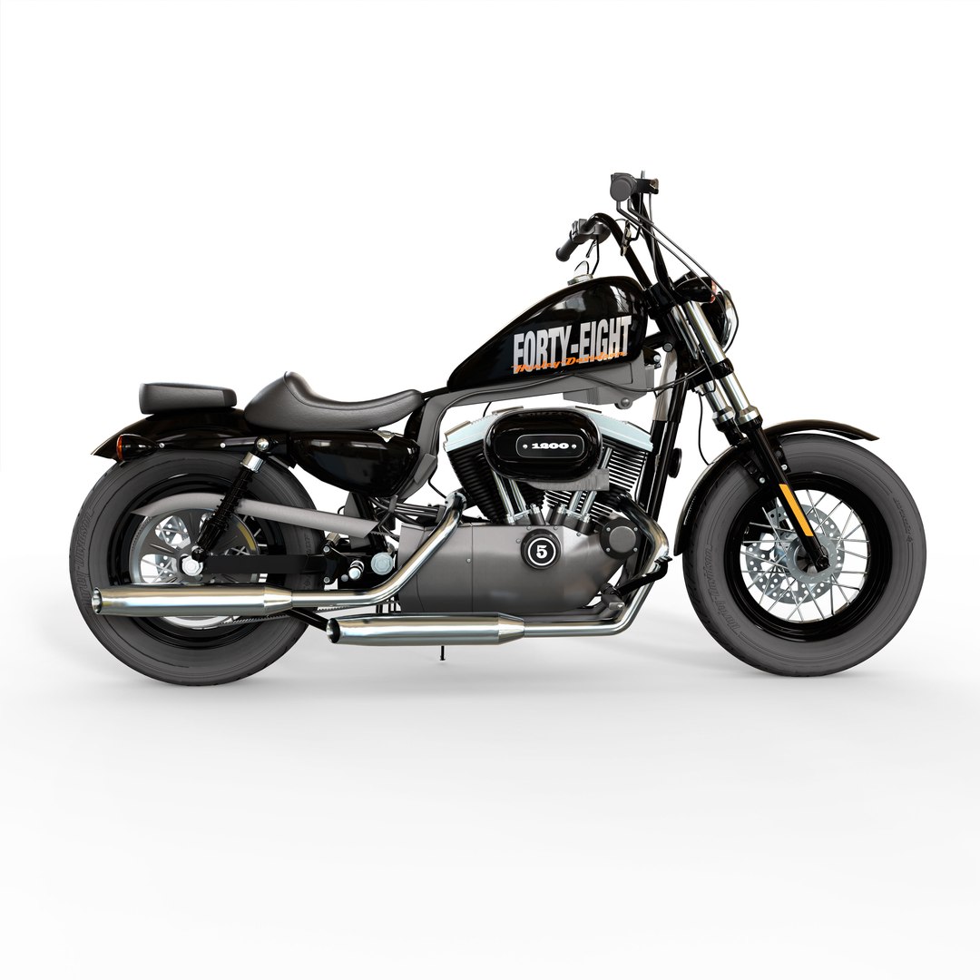 Harley Davidson Forty Eight Model - TurboSquid 2201759