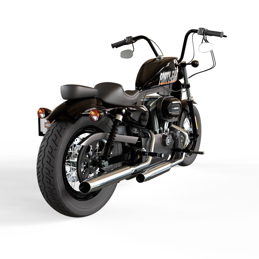 Harley Davidson Forty Eight Model - TurboSquid 2201759