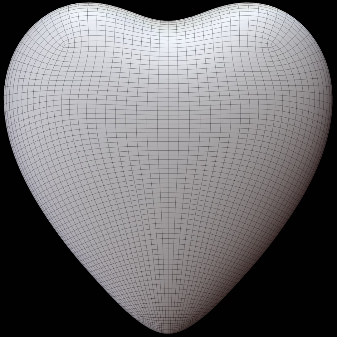 3D Heart Shape Model - TurboSquid 1217139