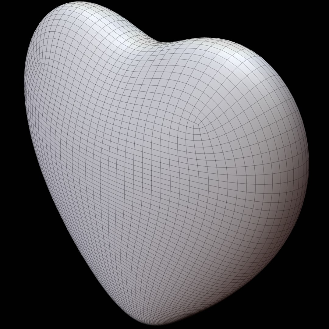 3D Heart Shape Model - TurboSquid 1217139