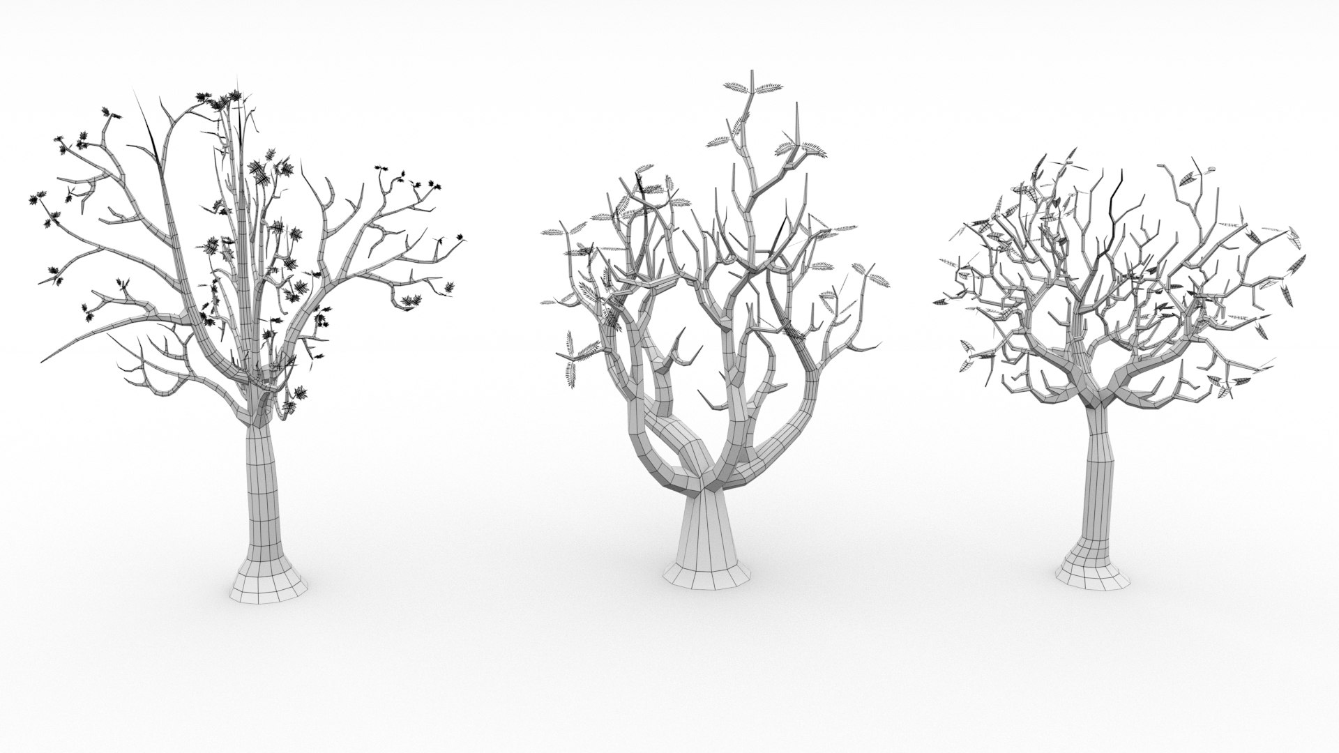 Tree pack 3D model - TurboSquid 1676049