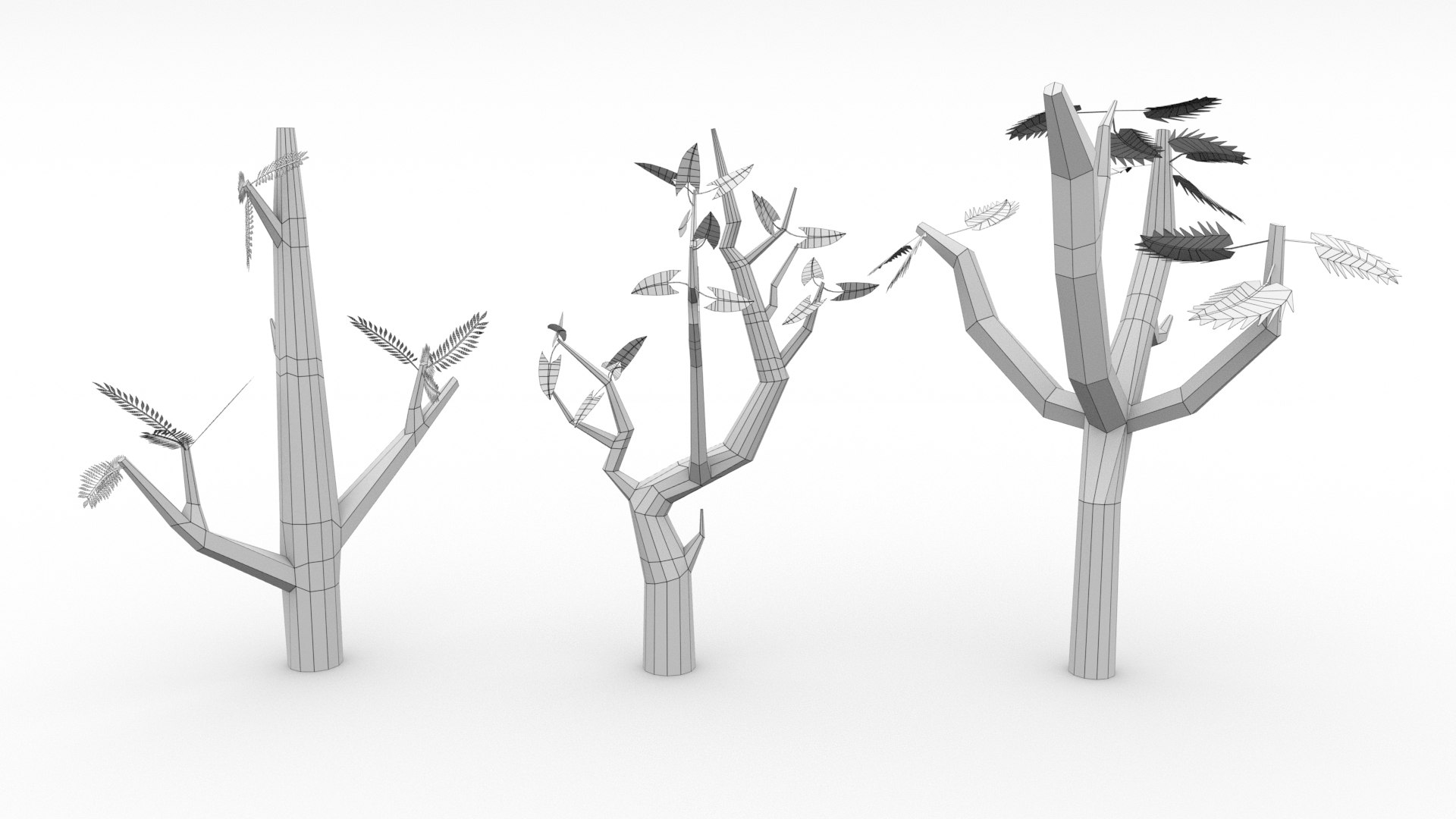 Tree pack 3D model - TurboSquid 1676049