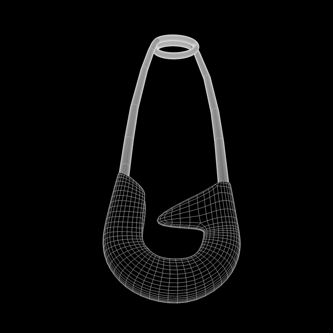 Pin Modelled 3d Model