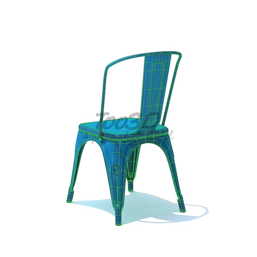 Metal Chair 3D Model - TurboSquid 1157656