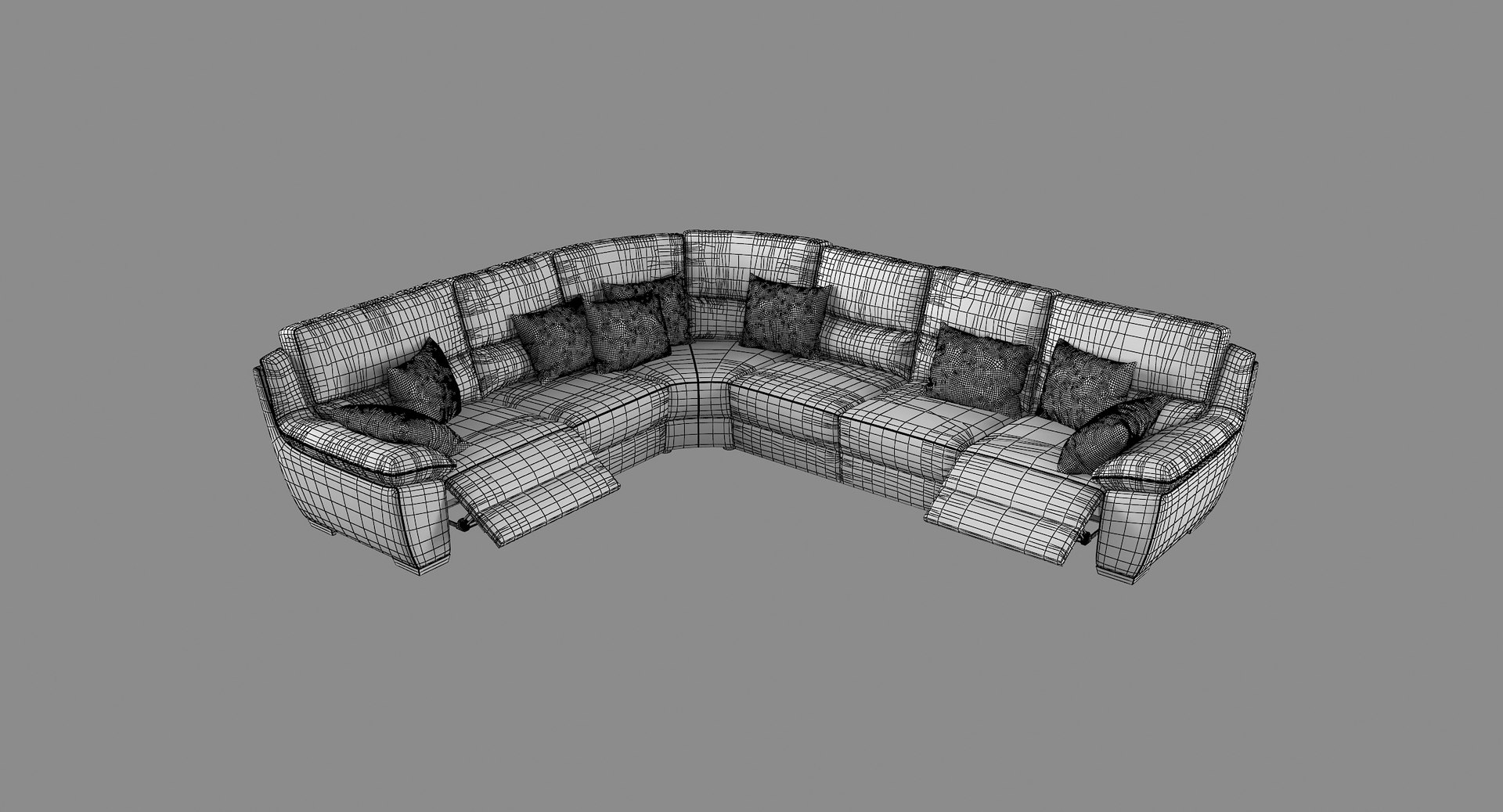 3D Amikamoda Patti Sofa Model - TurboSquid 1937579