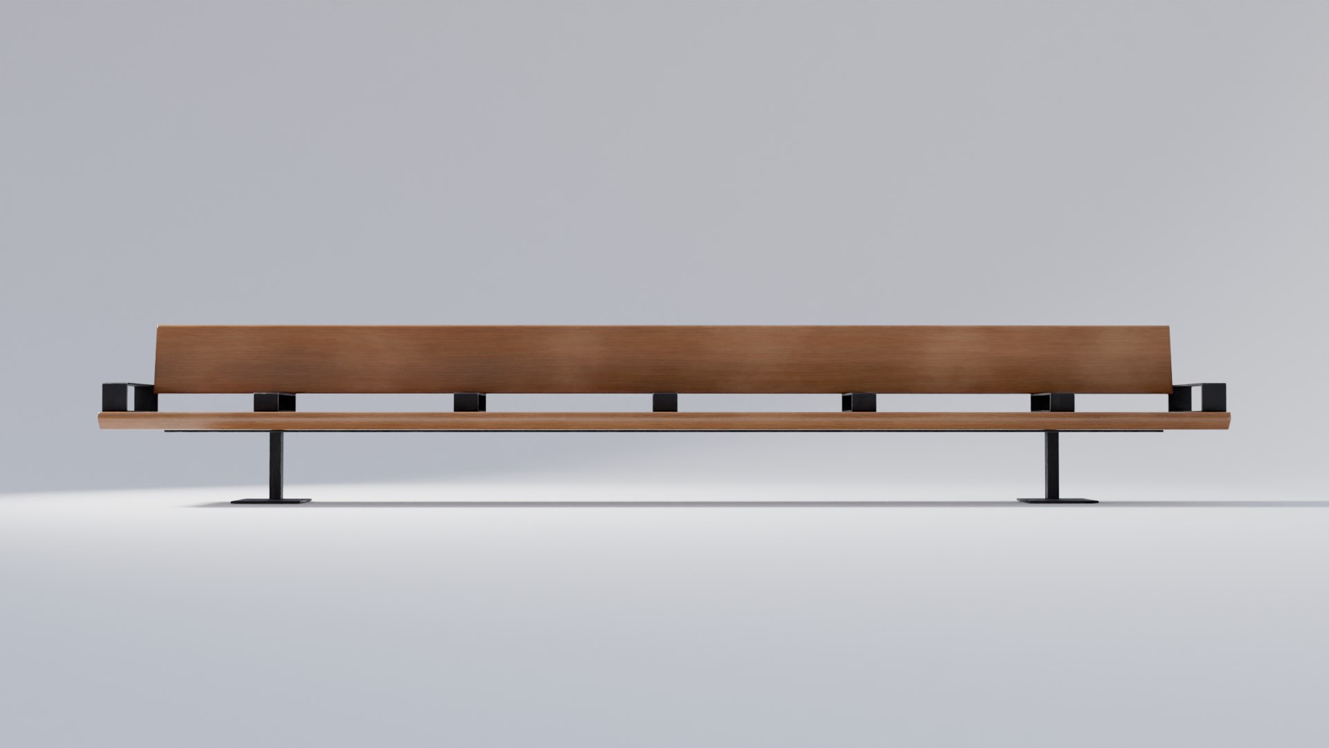 3D NYC Subway Bench 4K Model - TurboSquid 2196555