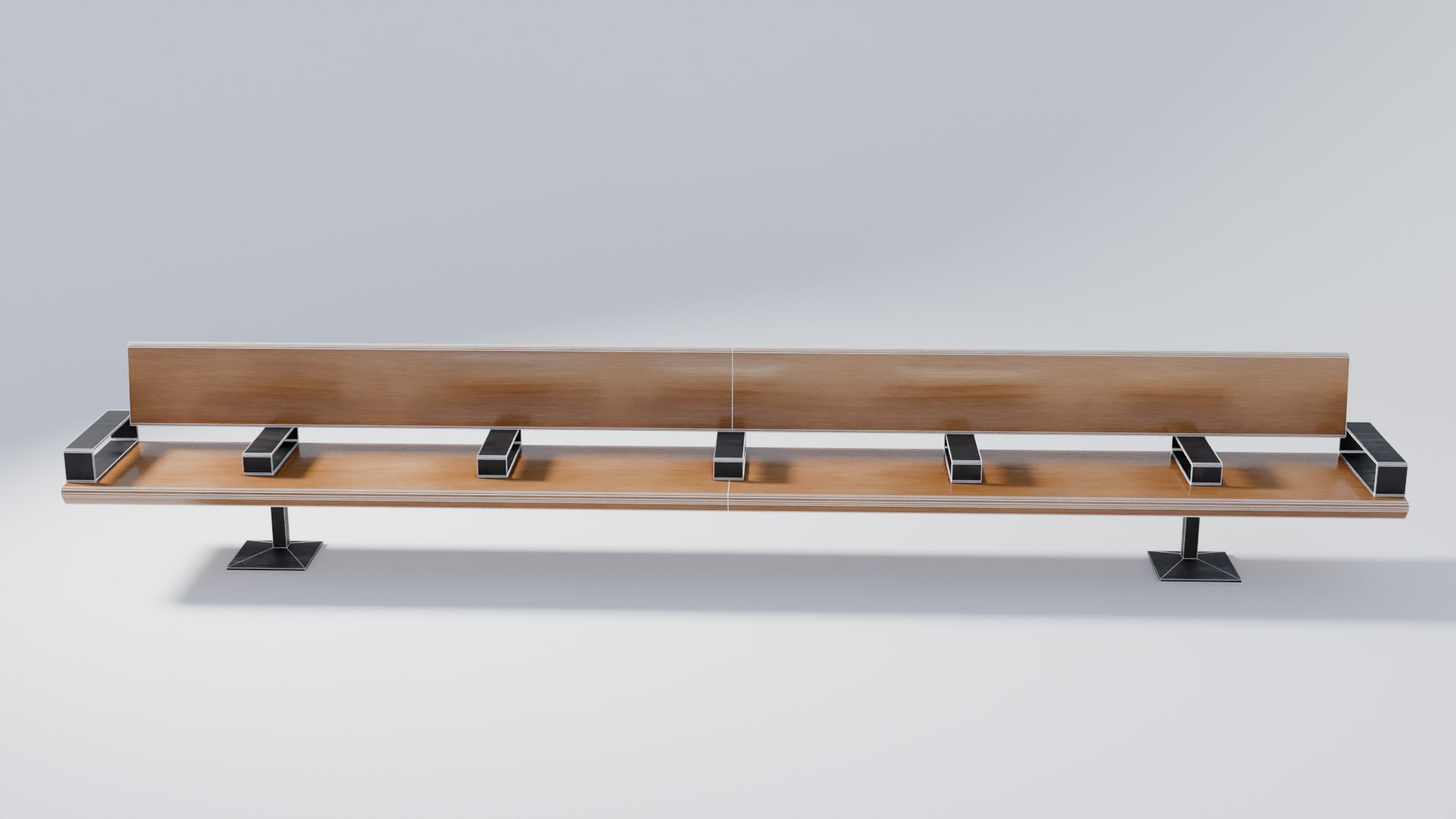 3D NYC Subway Bench 4K Model - TurboSquid 2196555