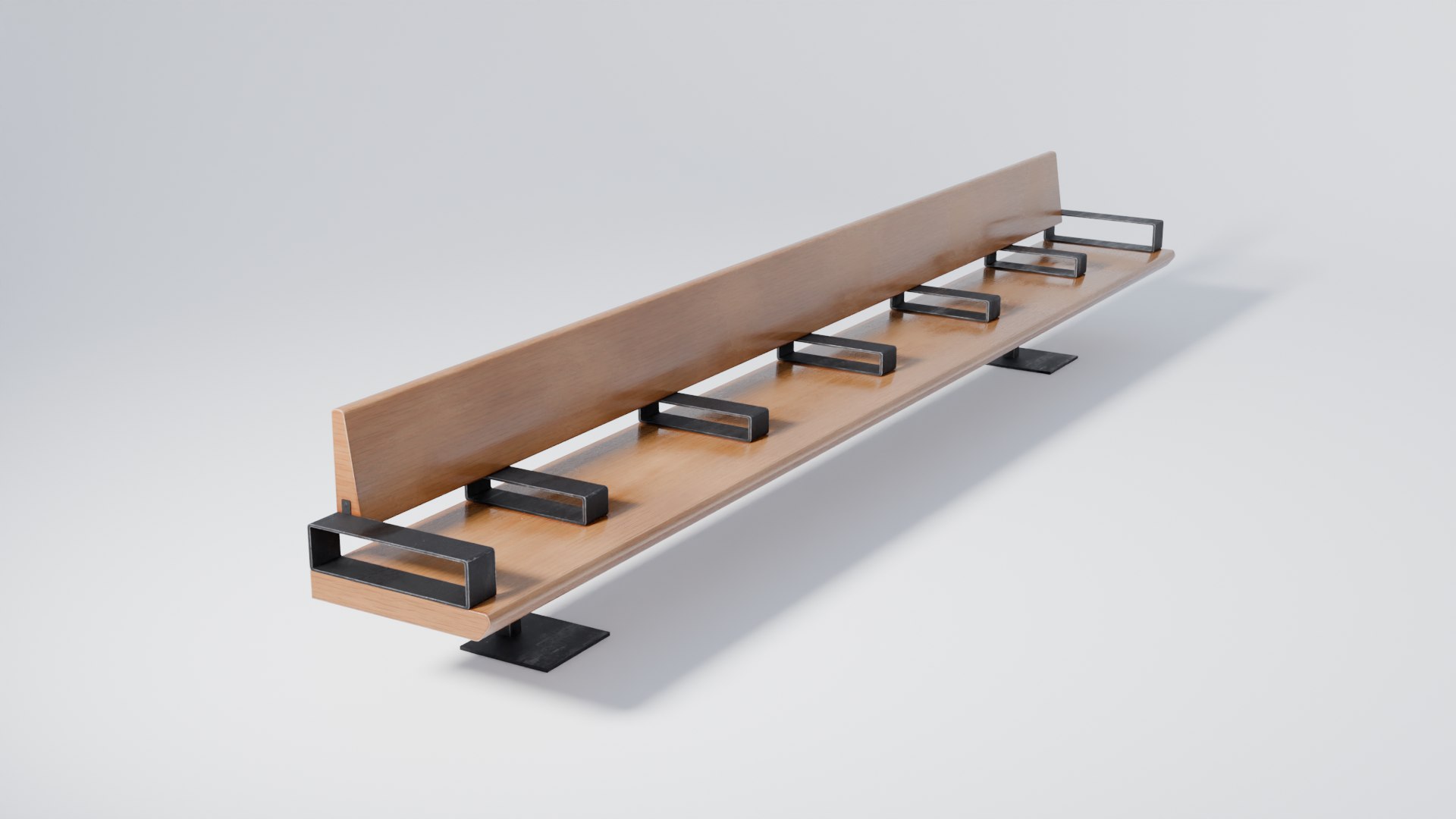 3D NYC Subway Bench 4K Model - TurboSquid 2196555