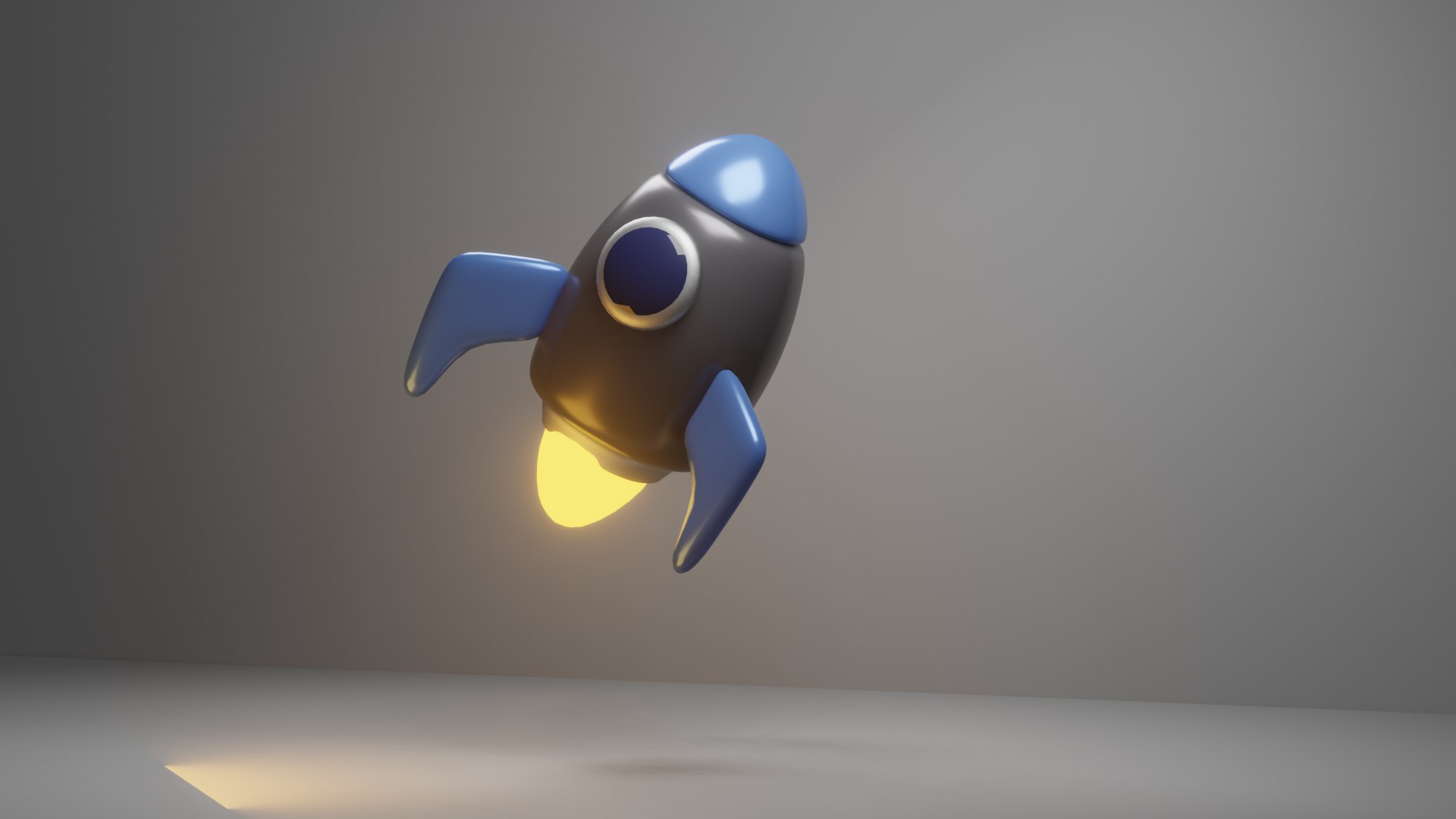 3D Simple Rocket - TurboSquid 2129146