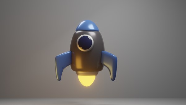 modelo 3d Cohete sencillo - TurboSquid 2129146