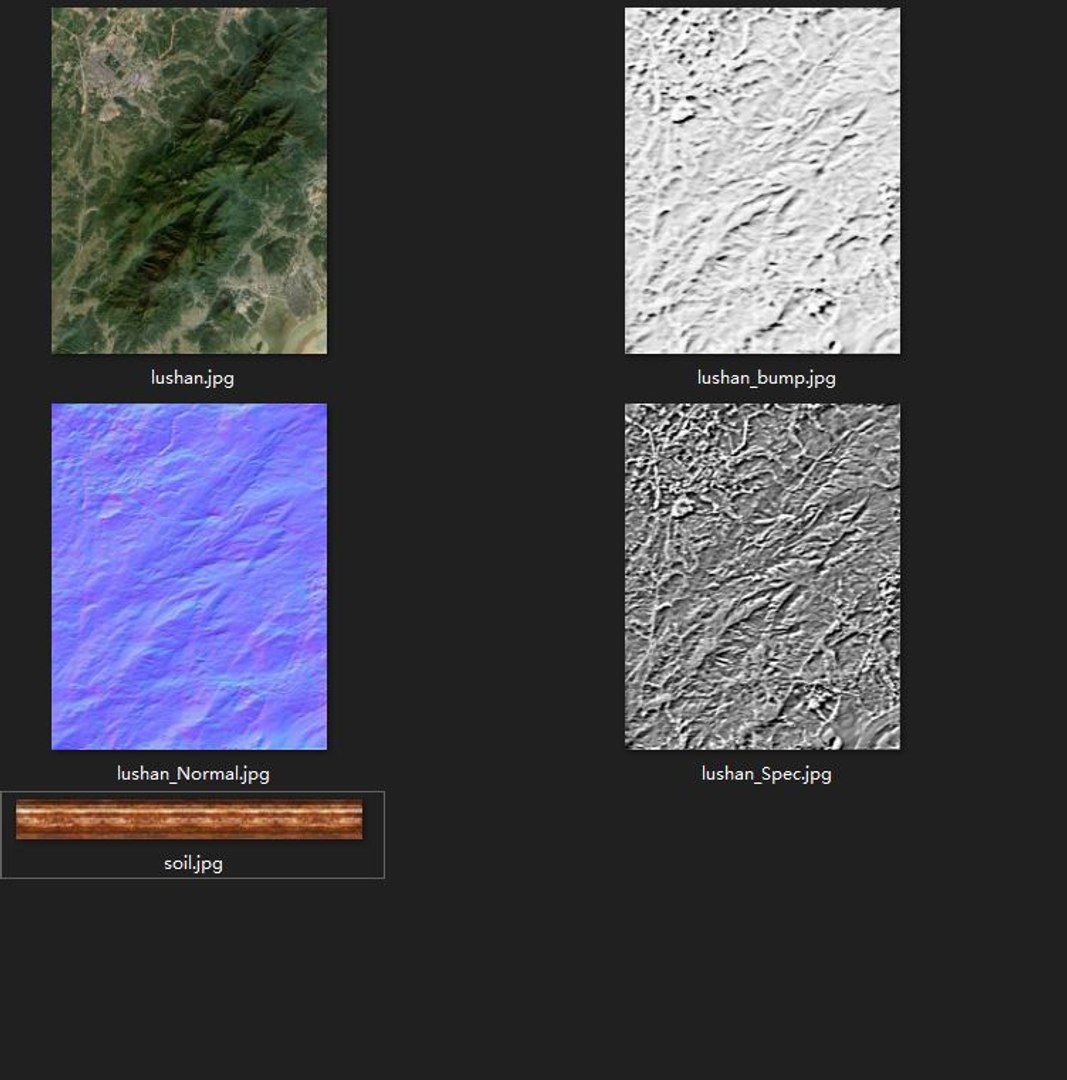 3D Mountain Range - TurboSquid 1859054