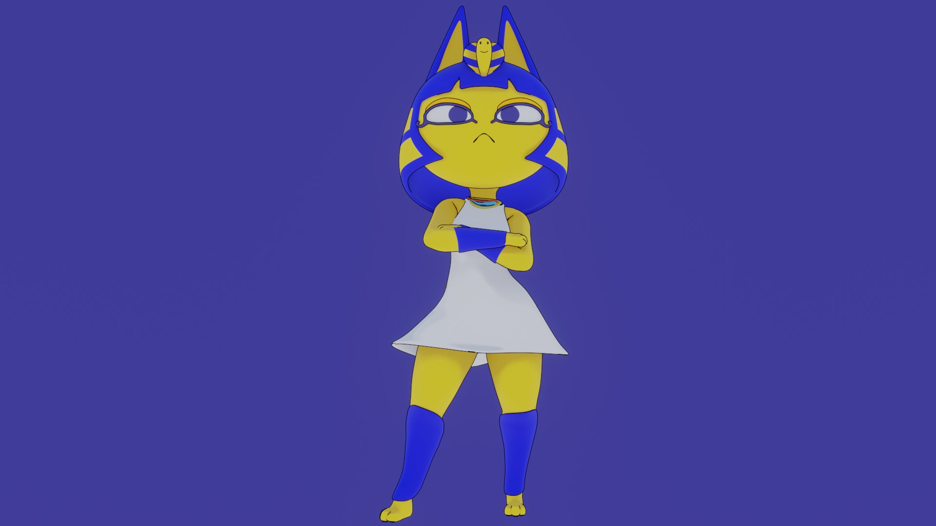 Ankha Rigged 3D - TurboSquid 2234508