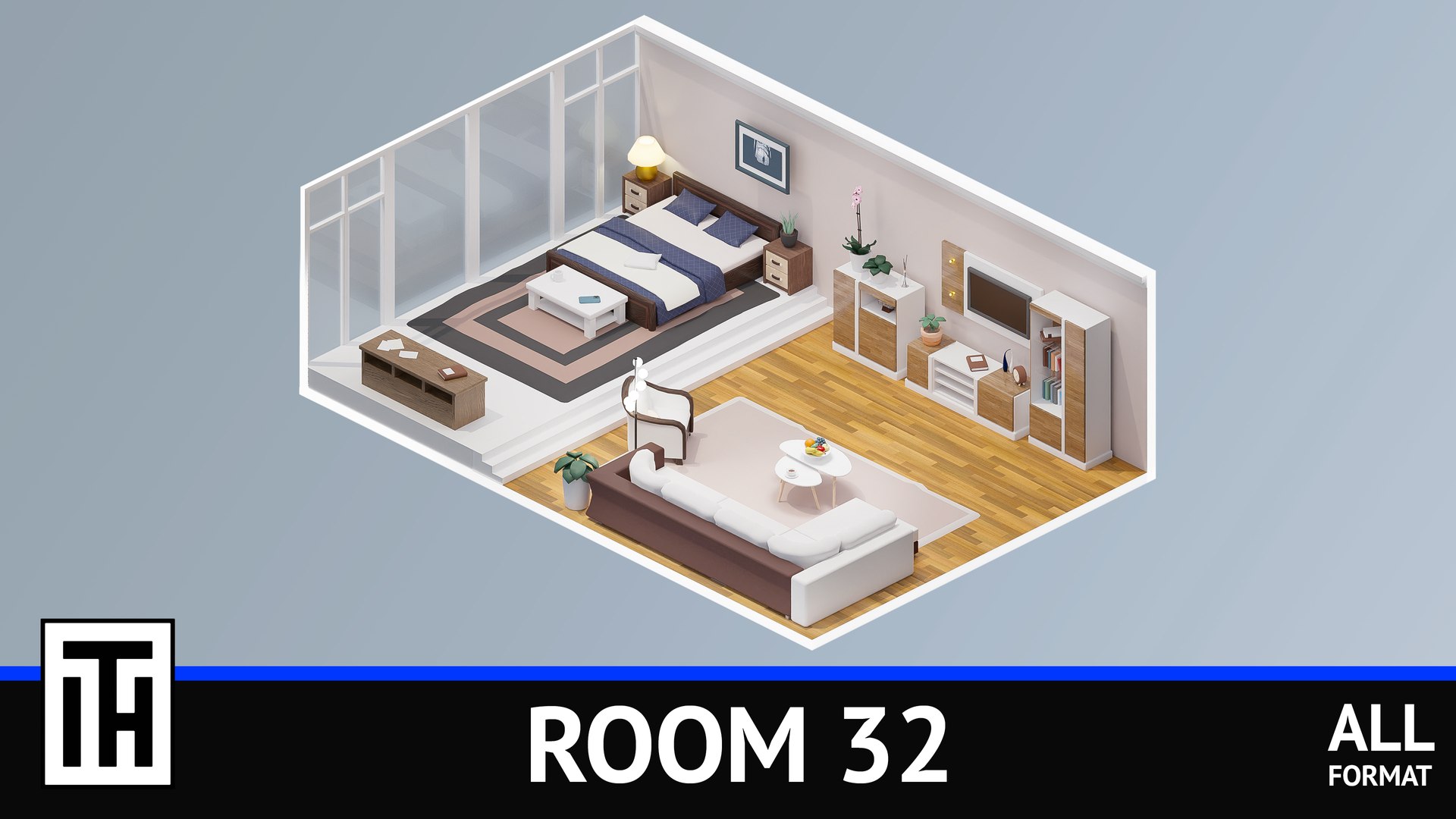 3D model Room 32 - TurboSquid 2151608