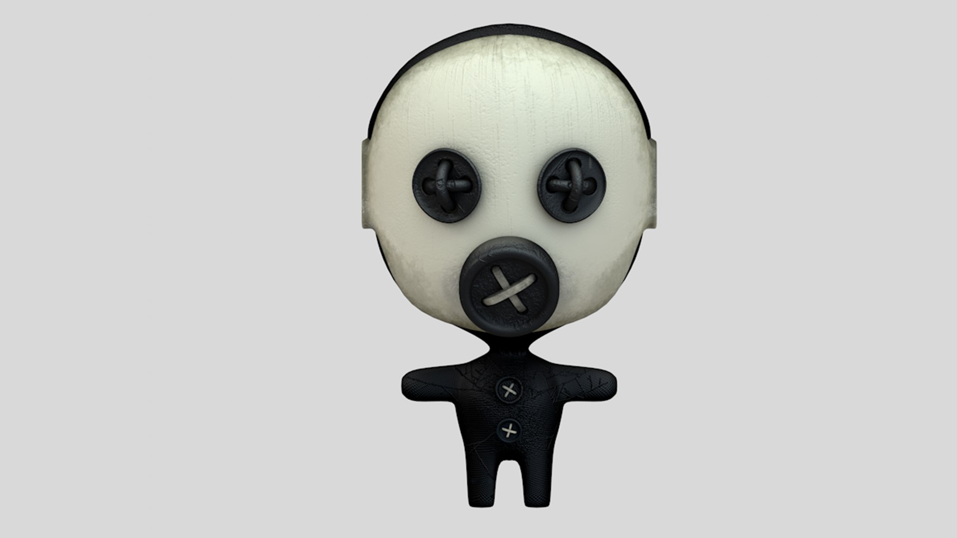 Doll voodoo 3D model - TurboSquid 1688762