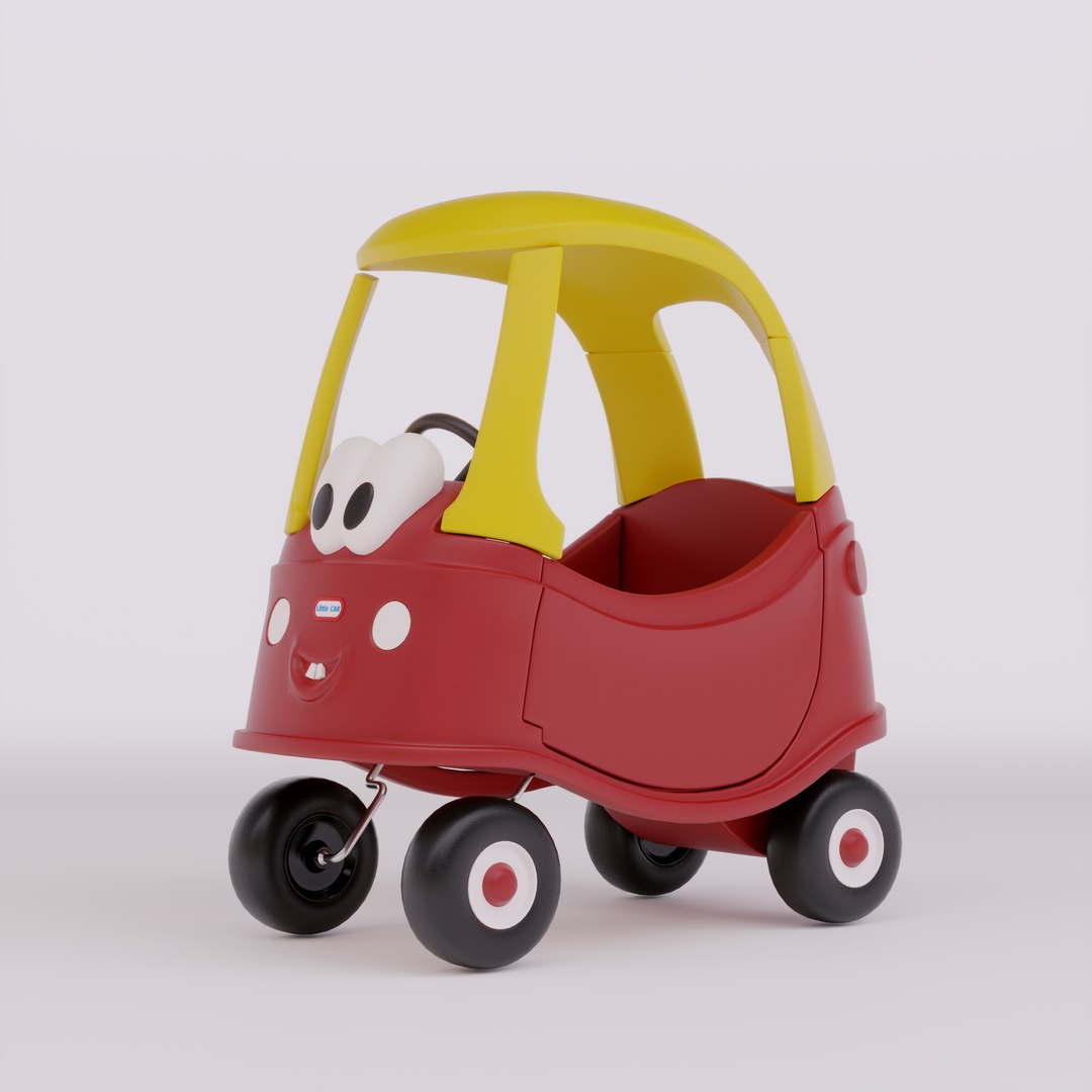 Kids Ride In Car 3D - TurboSquid 1925373