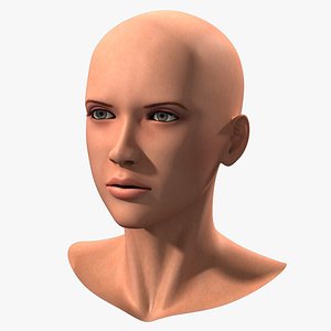 Female Head 3D Models for Download | TurboSquid