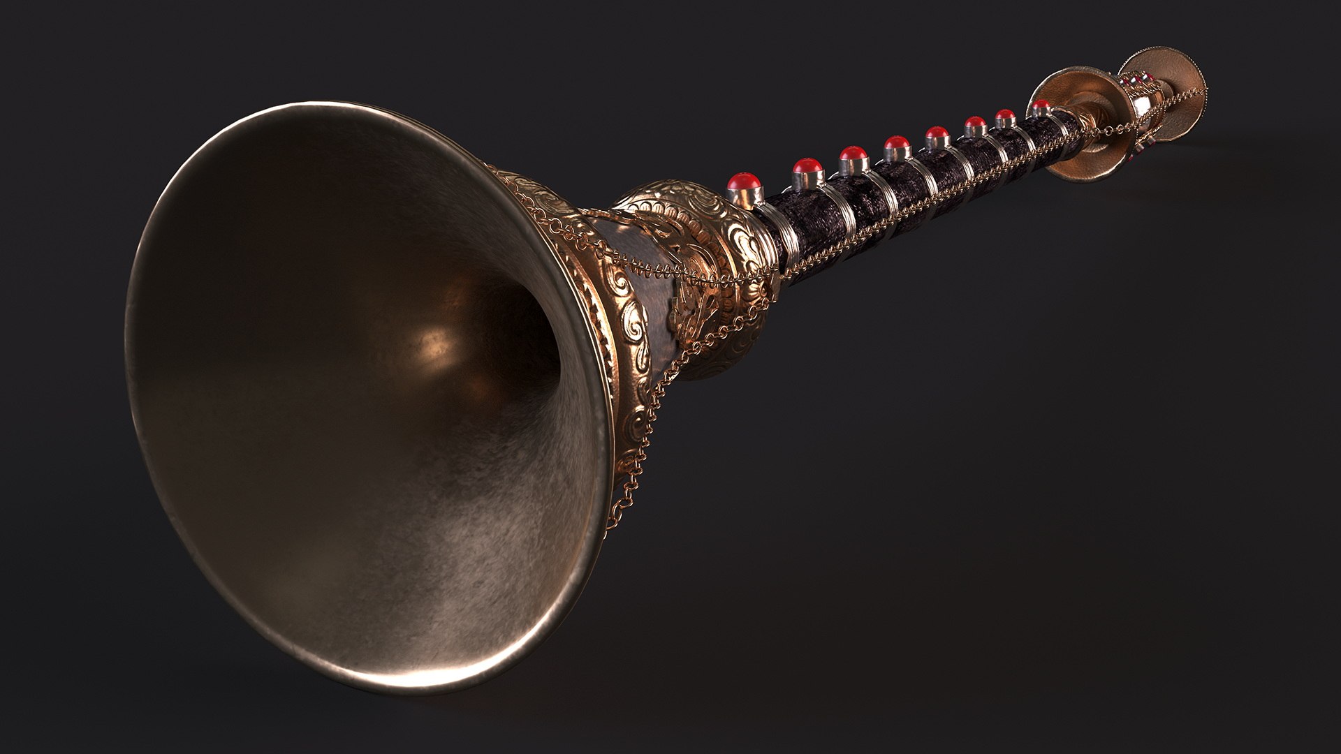 Gyaling Chinese Flute Instrument New Model - TurboSquid 2092108