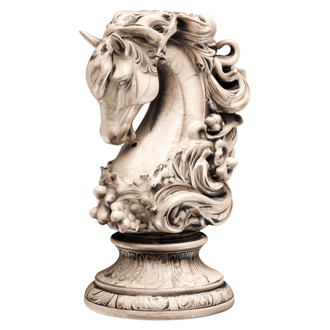 Horse Statue 3D Model - TurboSquid 2337357