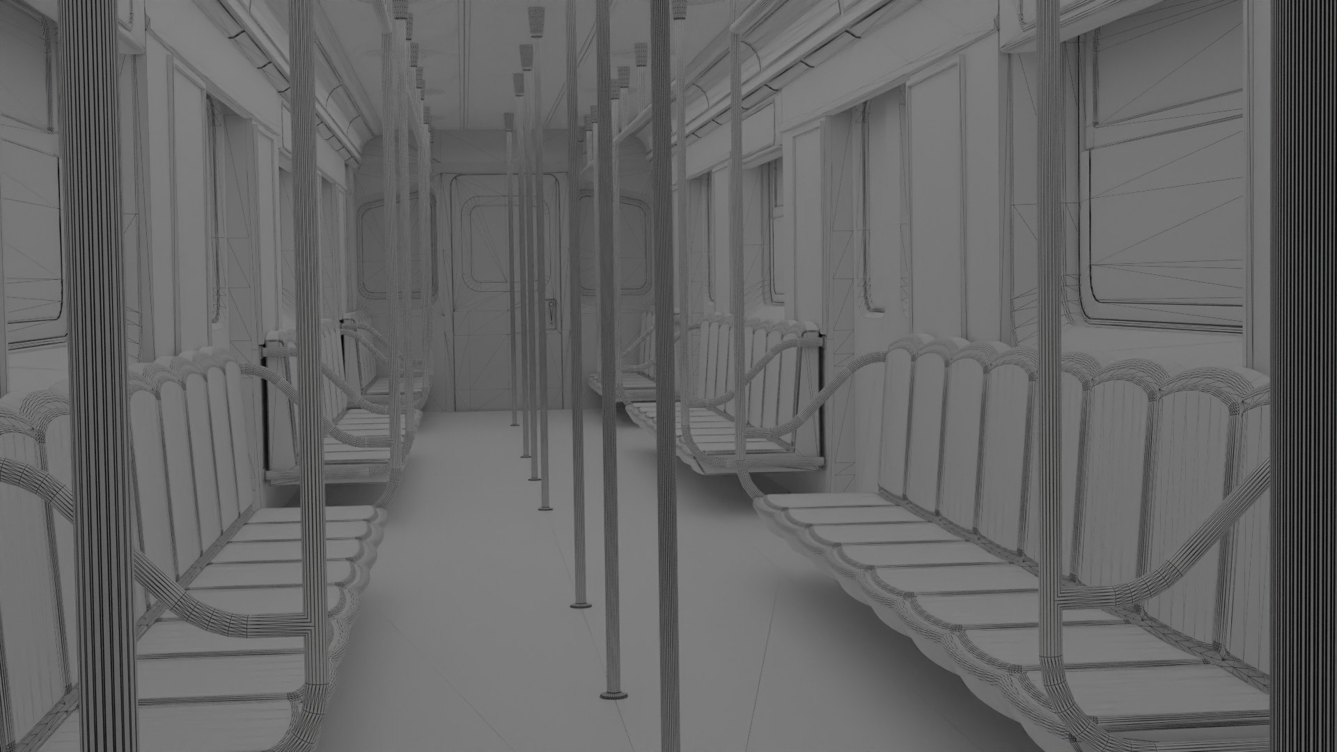 3D Model KAWASAKI NYC Subway Car R62 A 3D Model - TurboSquid 2310965