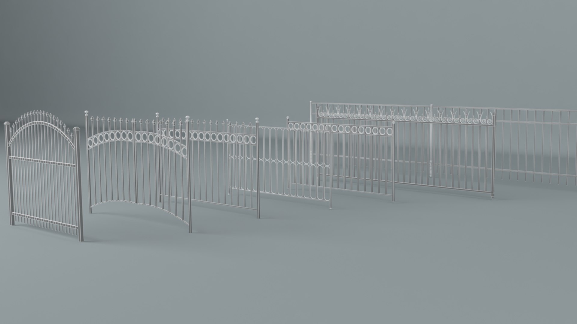 3D Model Fences - TurboSquid 2049088