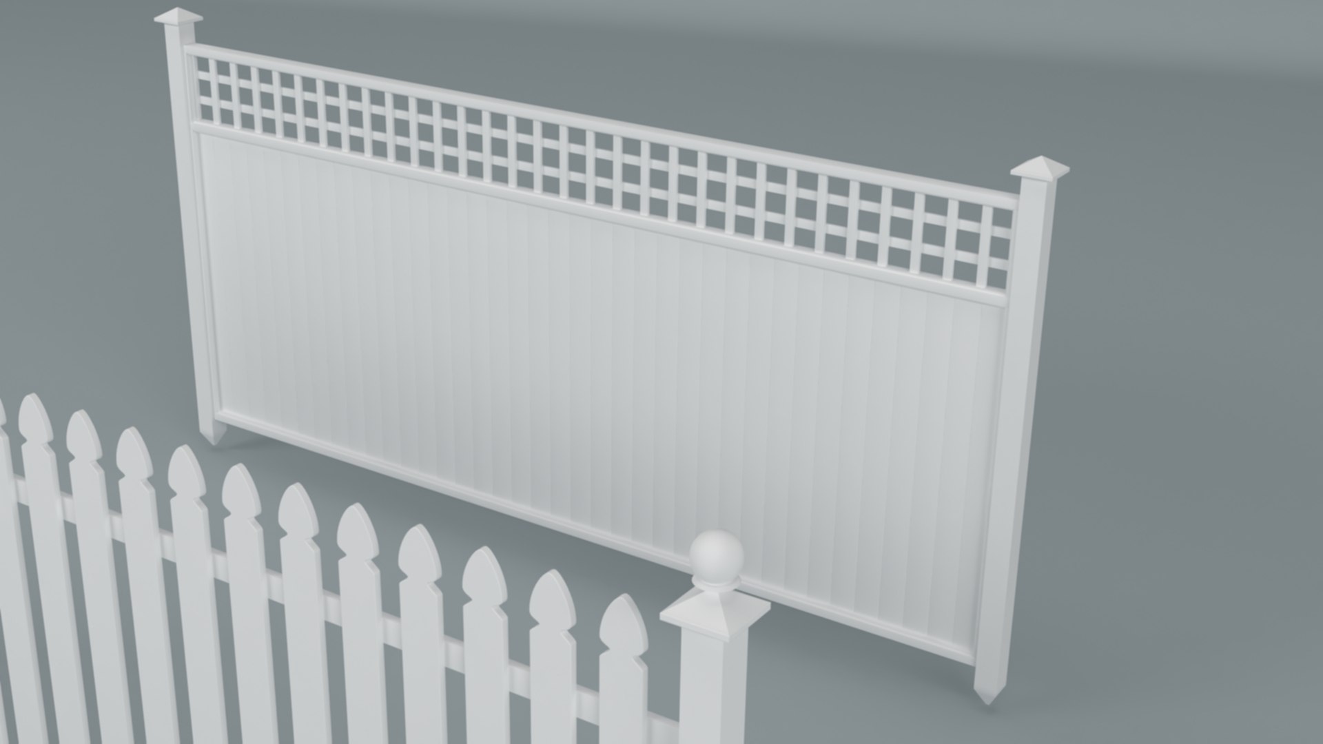 3D Model Fences - TurboSquid 2049088