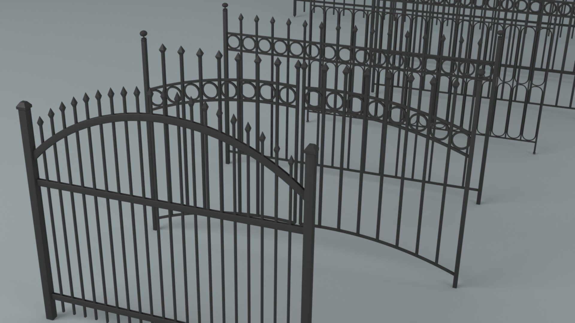 3D Model Fences - TurboSquid 2049088