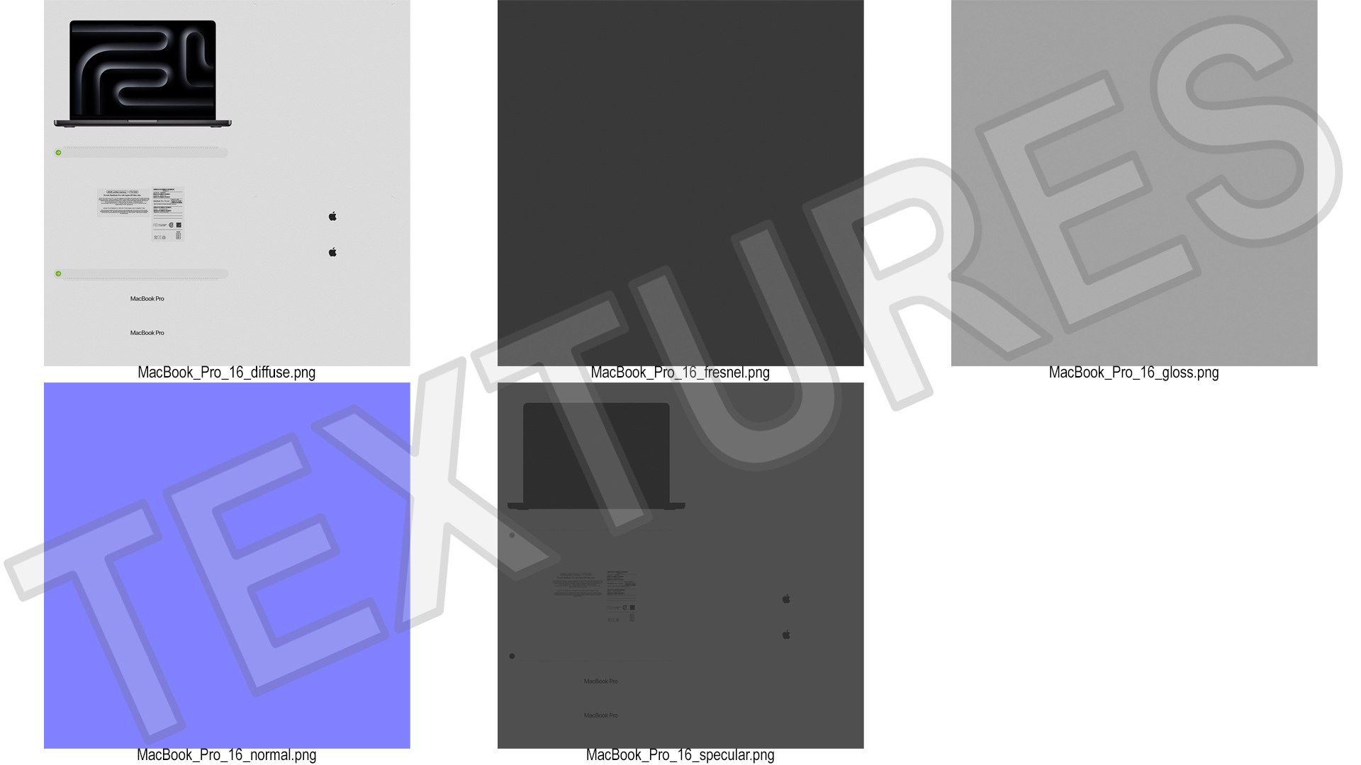 3D 16-inch Apple MacBook Pro Packaging Box - TurboSquid 2215406