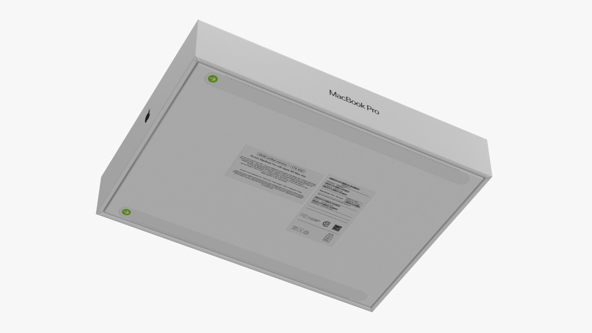 3D 16-inch Apple MacBook Pro Packaging Box - TurboSquid 2215406