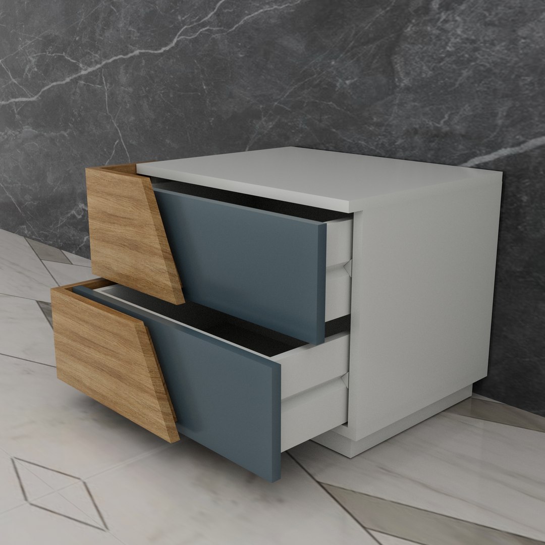 3D Drawer Model - TurboSquid 2151314