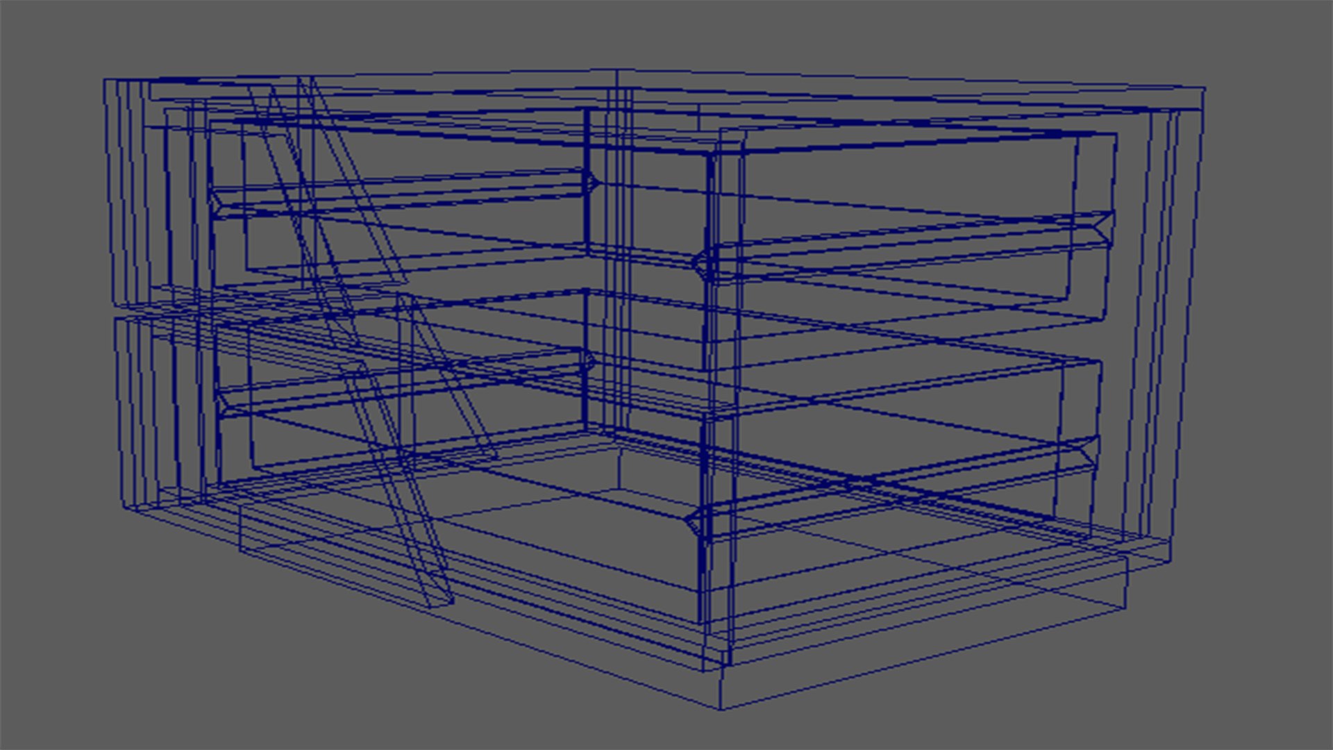 3D Drawer Model - TurboSquid 2151314
