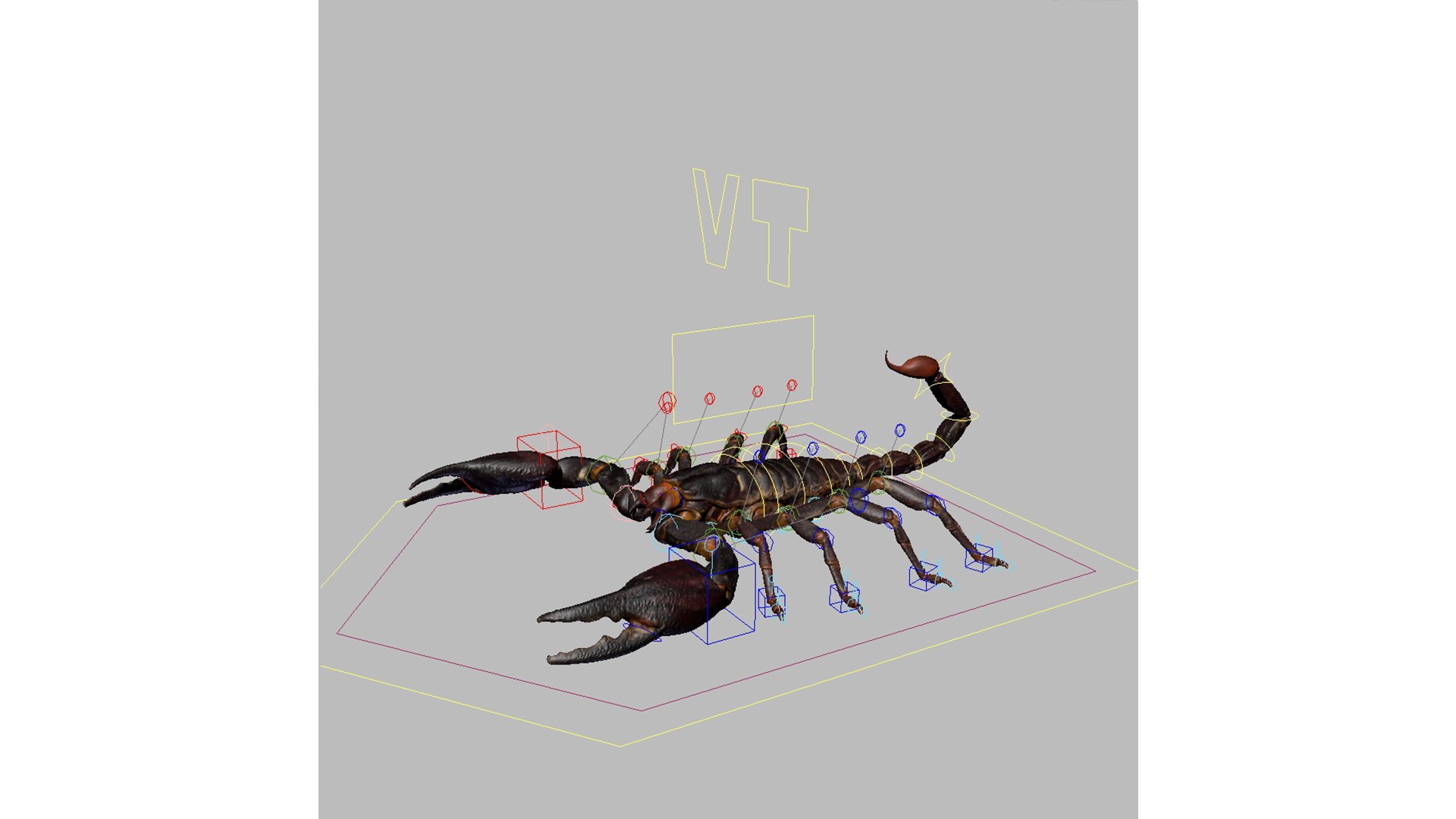 Black Scorpio 3D Model - TurboSquid 1616223