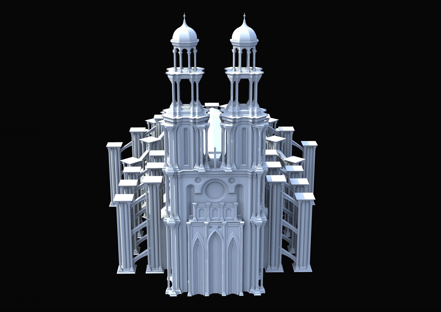 3d Model Cathedral
