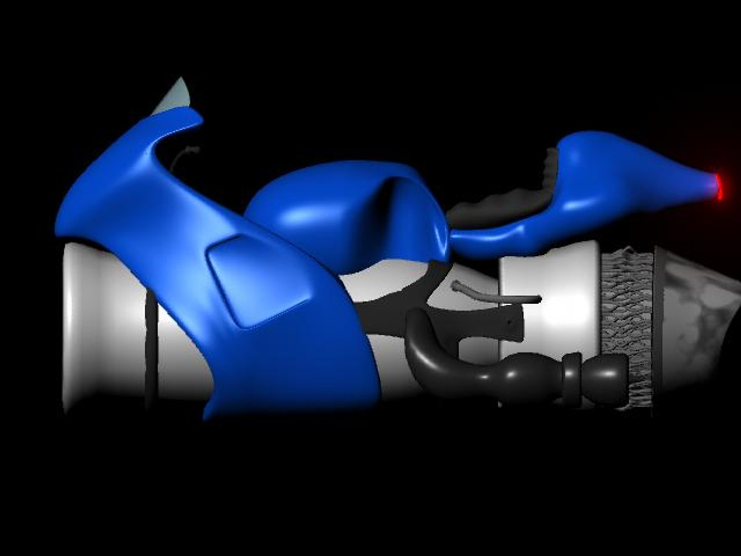 3d model jet bike
