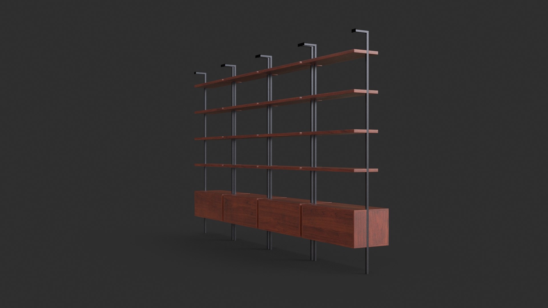 BookCase V8 3D - TurboSquid 1912474