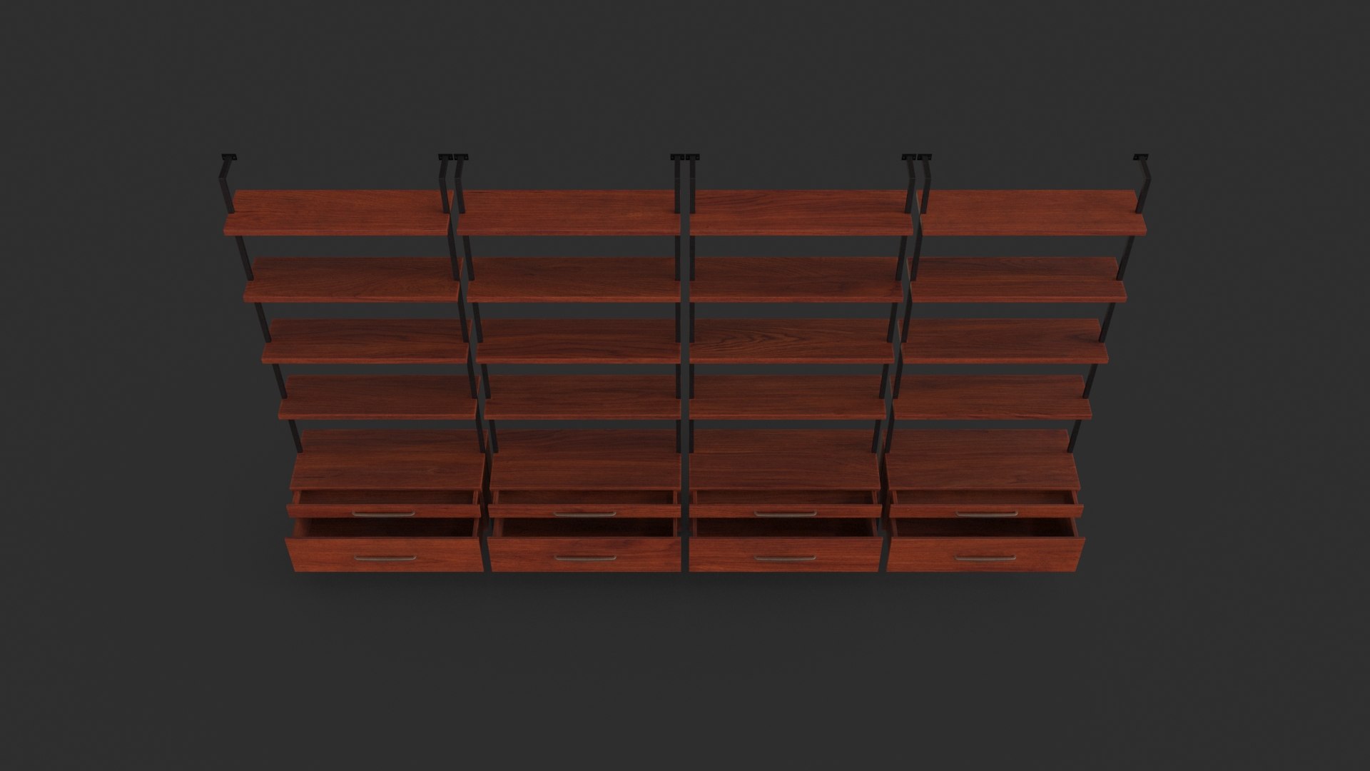 BookCase V8 3D - TurboSquid 1912474