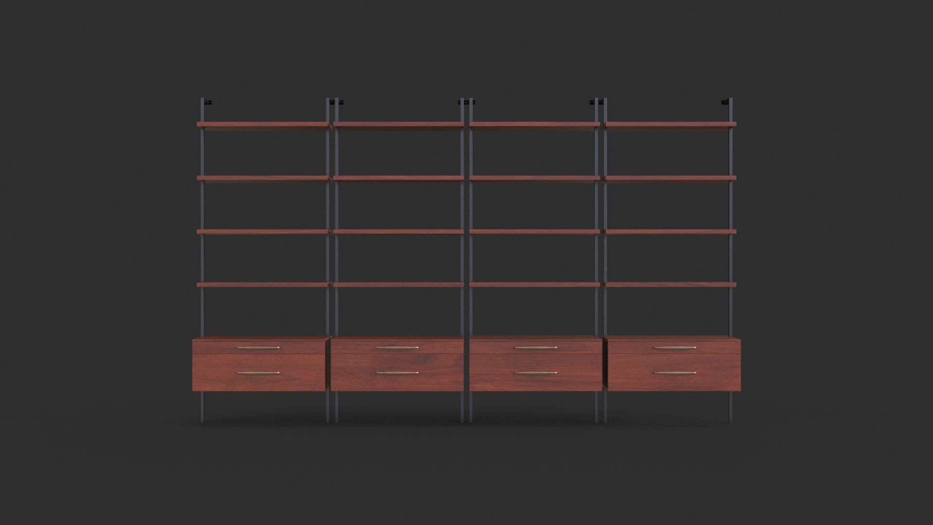 BookCase V8 3D - TurboSquid 1912474