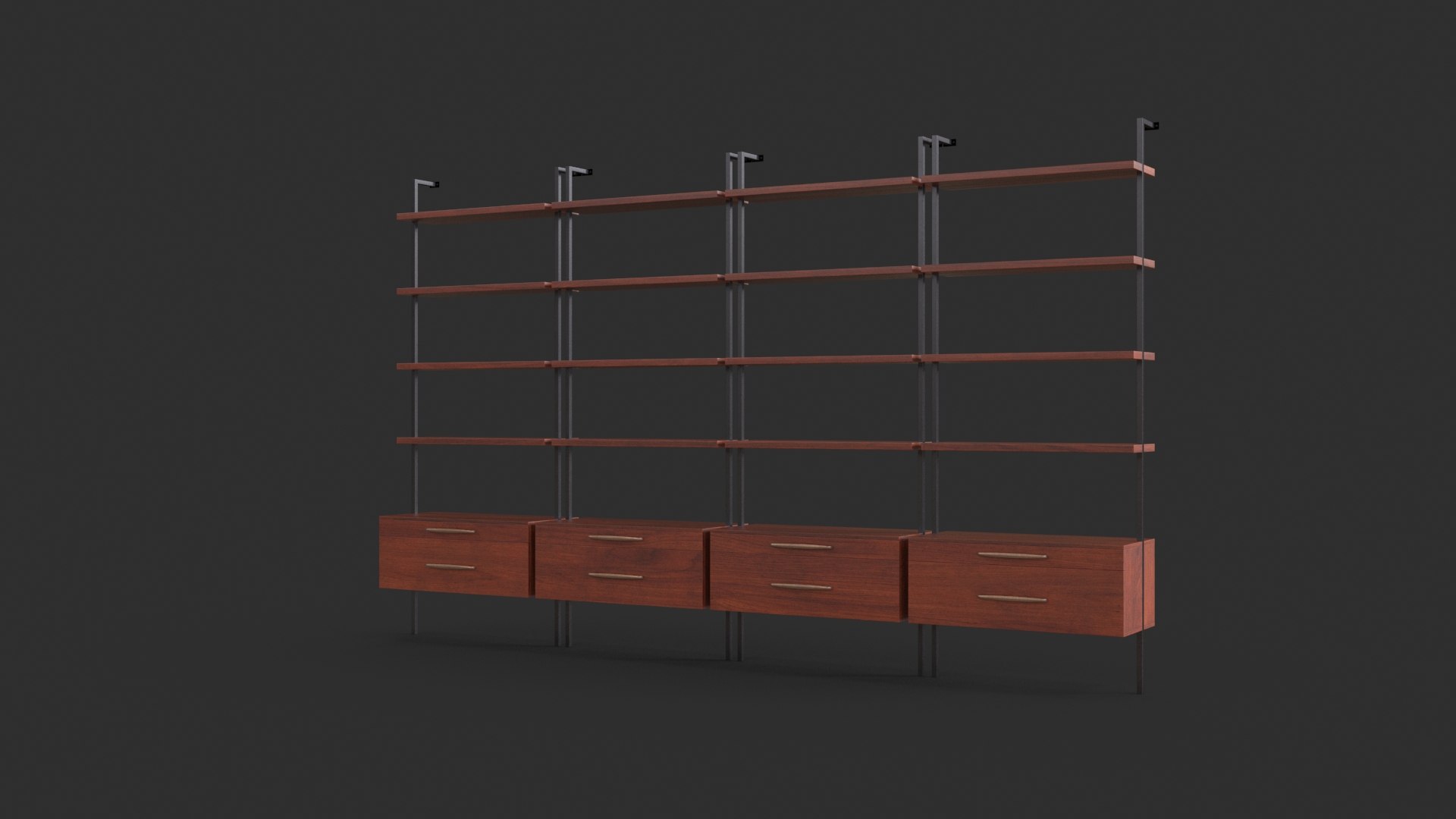 BookCase V8 3D - TurboSquid 1912474