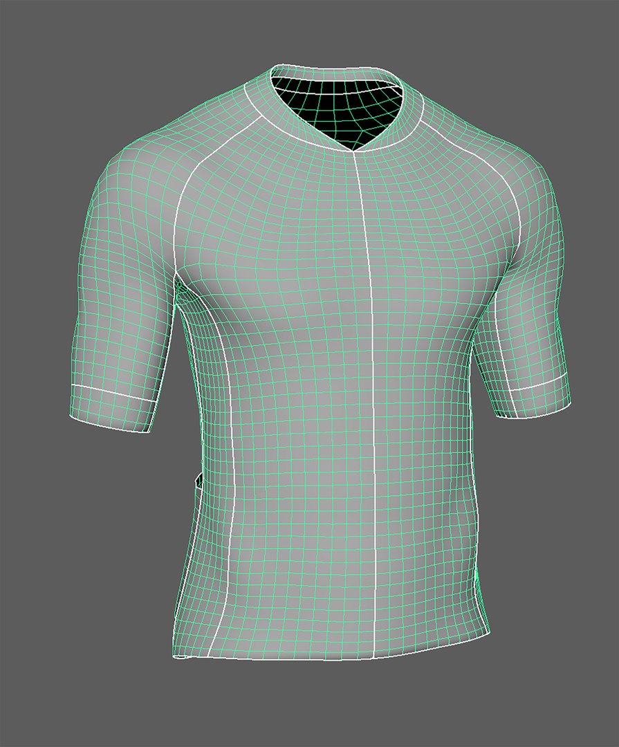 Jersey Shirt Model - TurboSquid 1640794