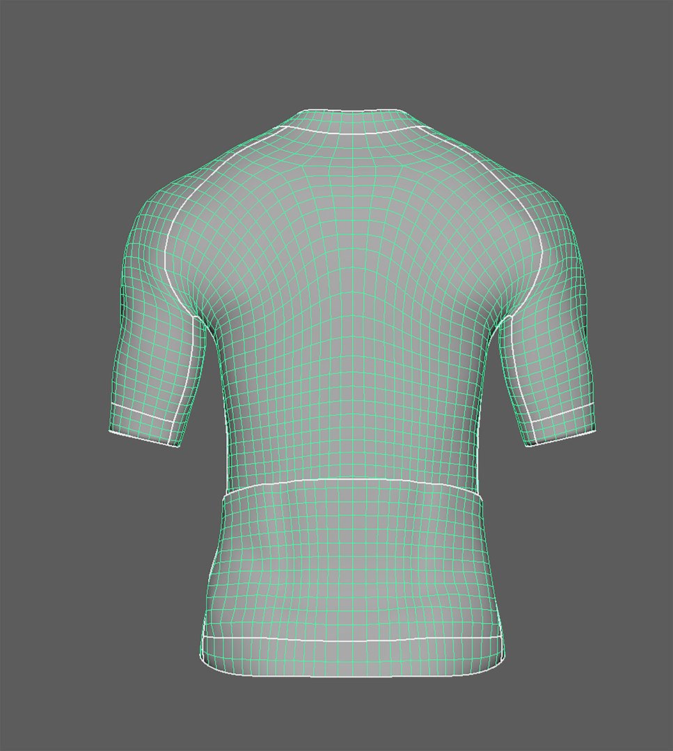 Jersey Shirt Model - TurboSquid 1640794