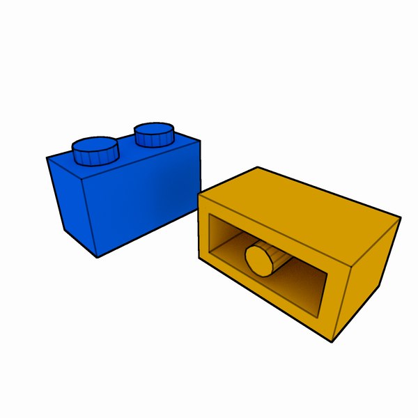 Lego Brick STL Models for Download | TurboSquid