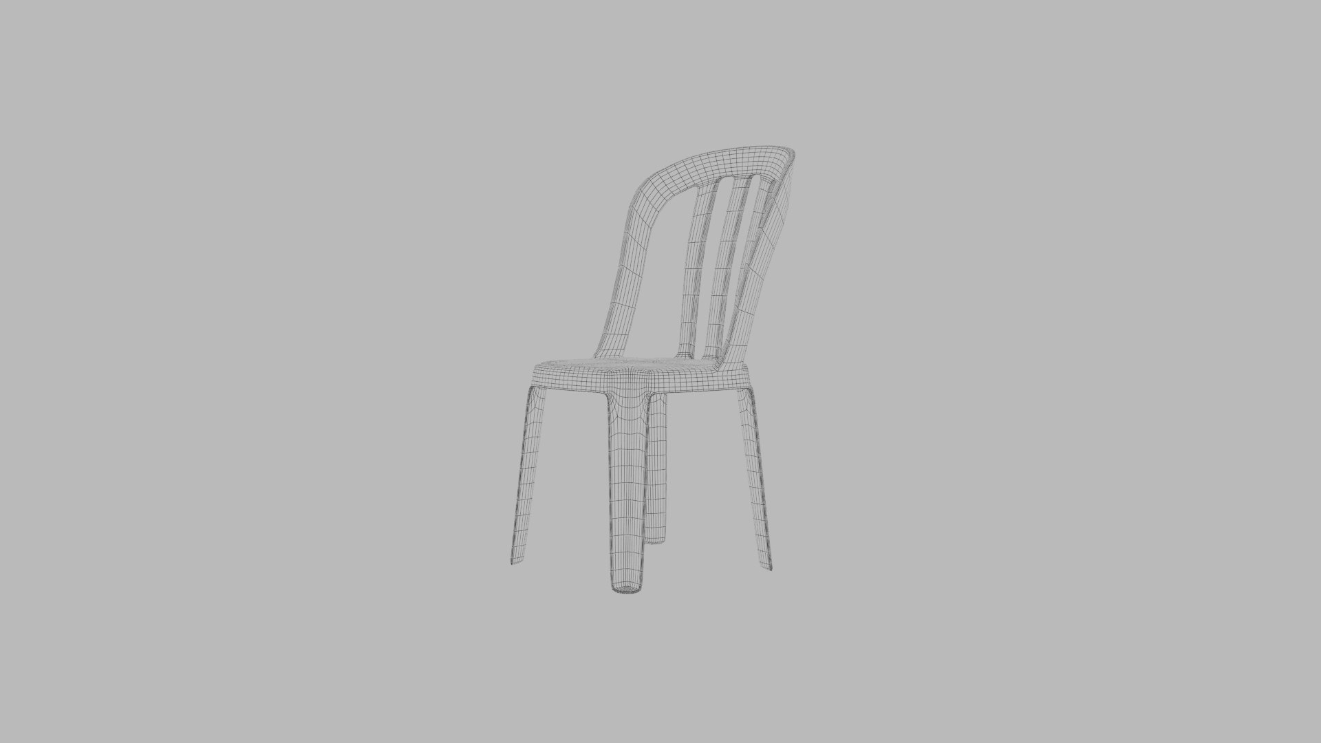 Plastic Chair 3D model - TurboSquid 2031079