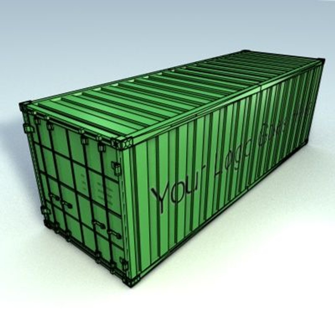 3d Iso Container