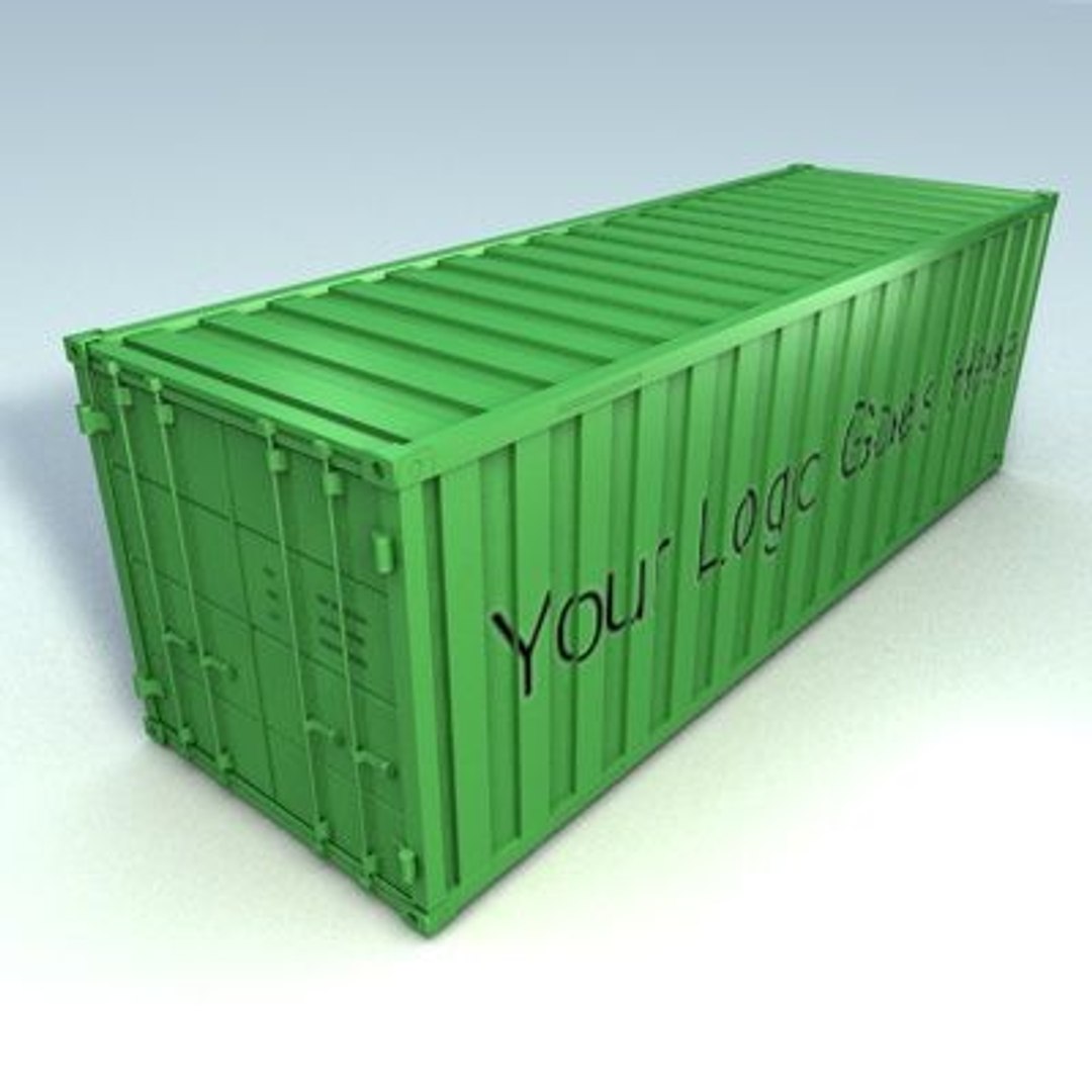 3d Iso Container