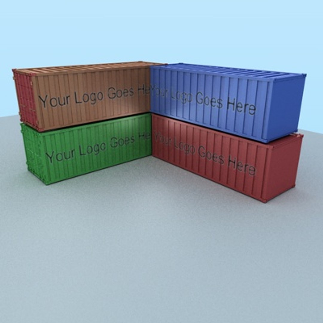 3d Iso Container