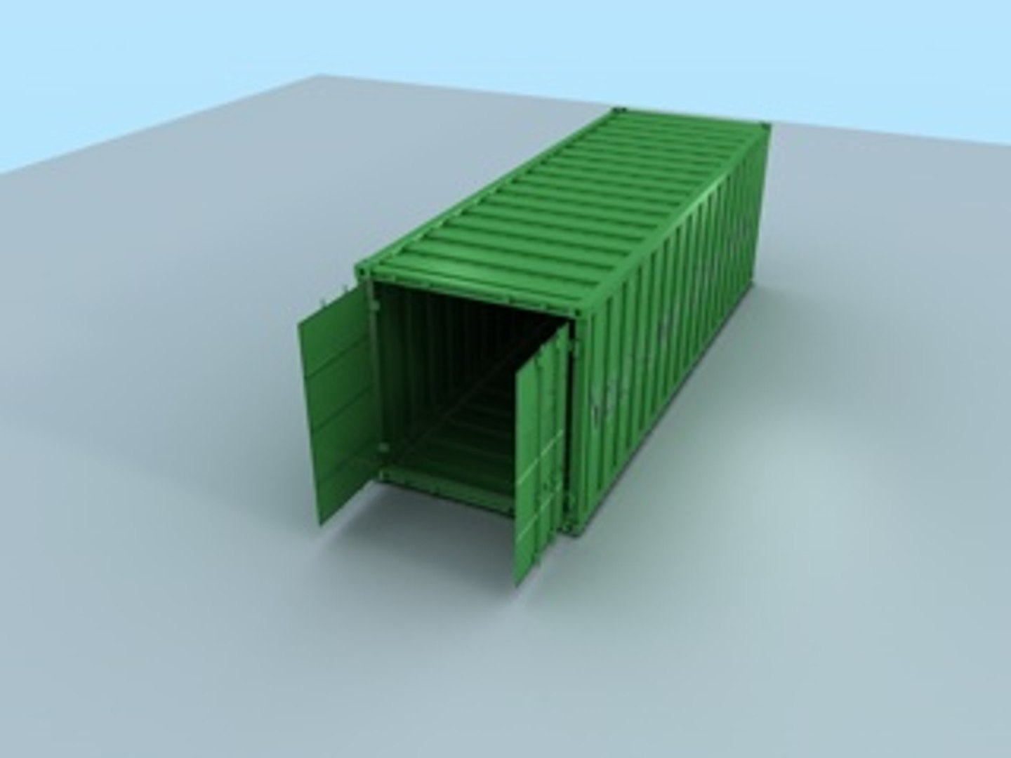 3d Iso Container