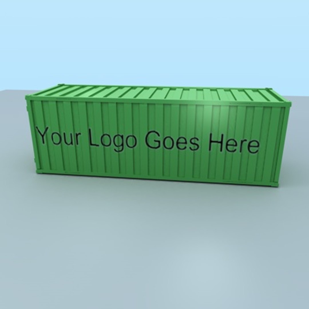 3d Iso Container