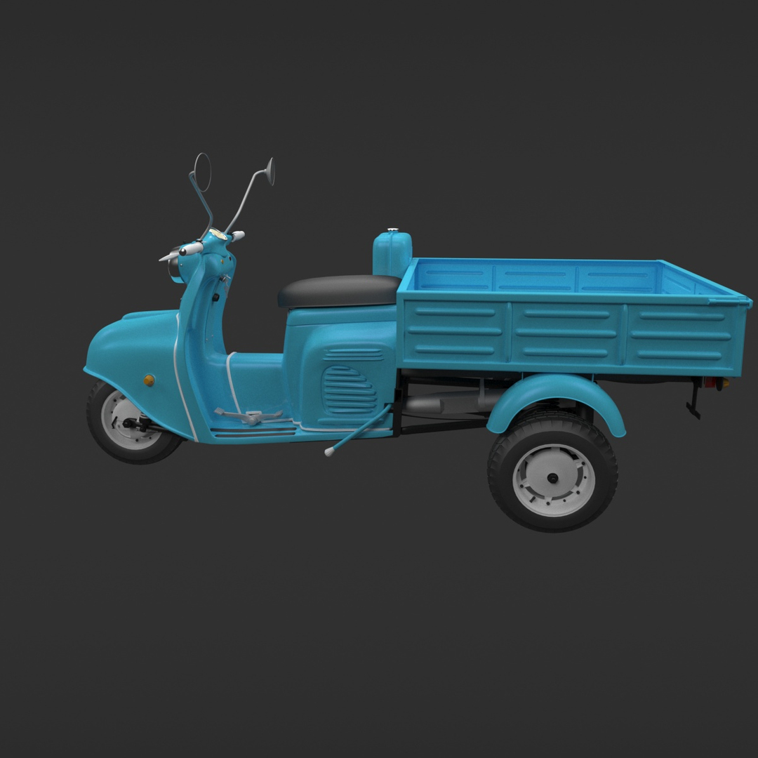 Ant Scooter Tula Model - TurboSquid 1365452