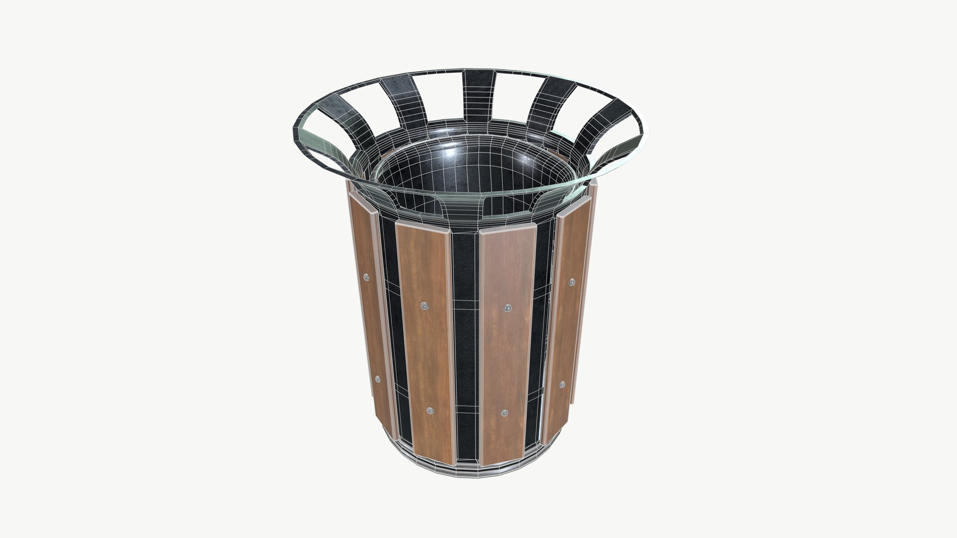 Dustbin 3D - TurboSquid 2397627